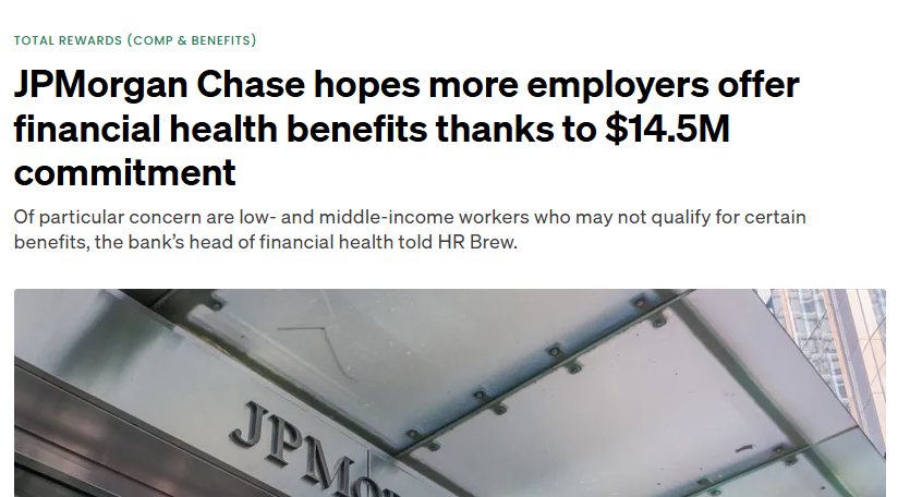 JPMorgan Chase Pioneers Financial Health Revolution with 2025 ...